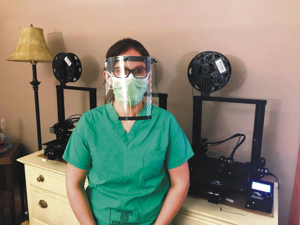 Man 3D prints masks for health care workers | Coronavirus | dailyitem.com