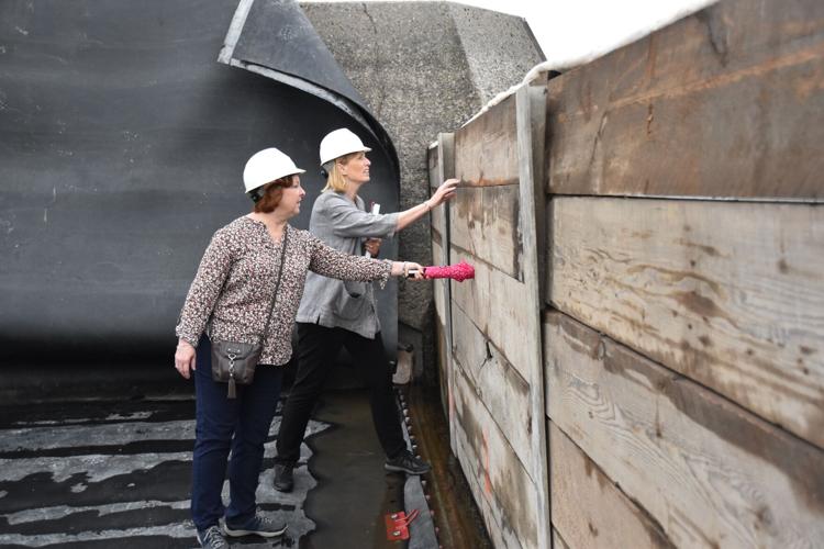 Dam project is 'ahead of schedule'; Lake Augusta could be open by ...