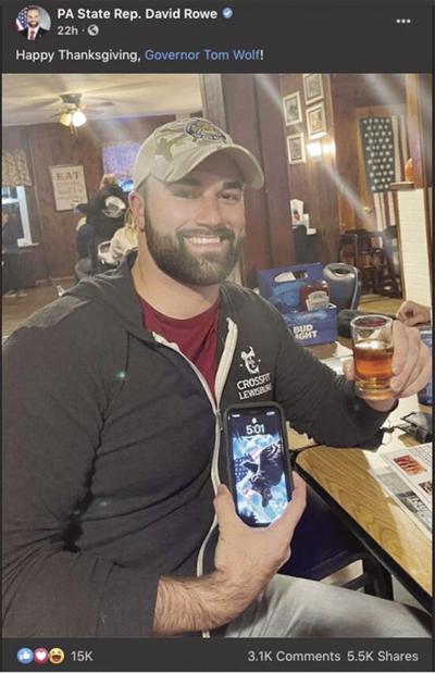 State Rep. Rowe posts to Facebook flouting drinking ban | News ...