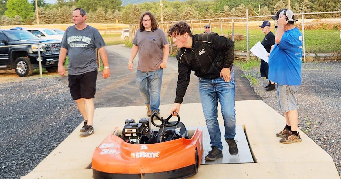 Line Mountain's Derck drives on hardwood, kart track | Sports ...