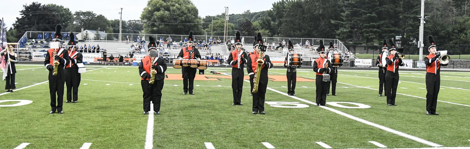 Milton Area Marching Band showcases American music medley | News ...