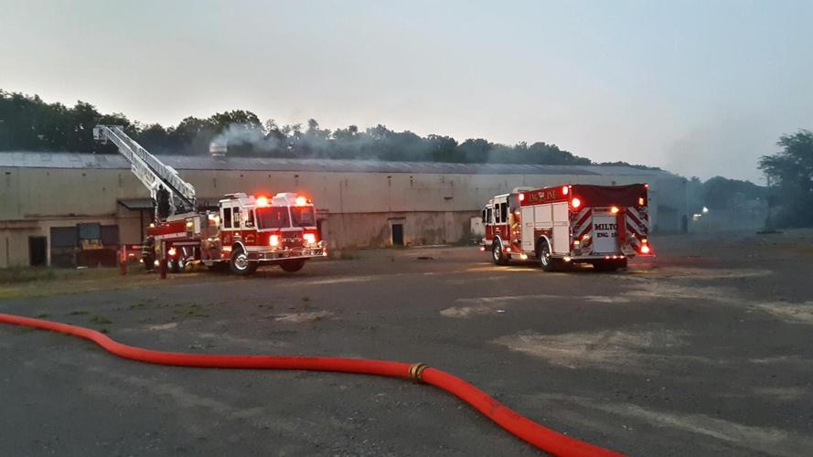 Fire crews quickly douse blaze at former ACF Industries in Milton ...