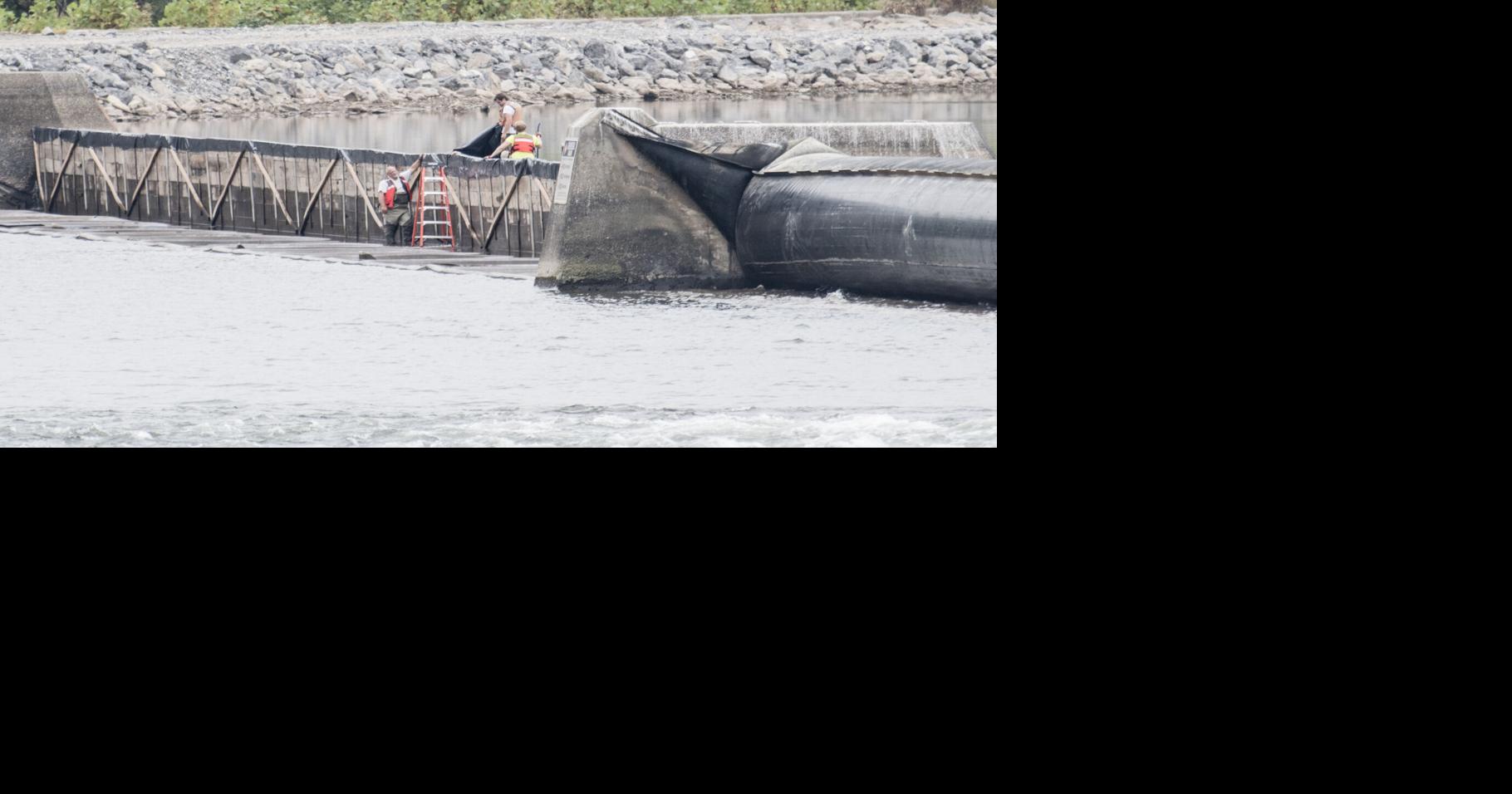 Dam repair project halfway completed | News | dailyitem.com