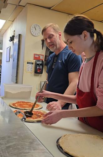 Students in life skills/autistic support classes make pizza at downtown ...