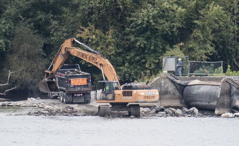 Dam repair project halfway completed | News | dailyitem.com