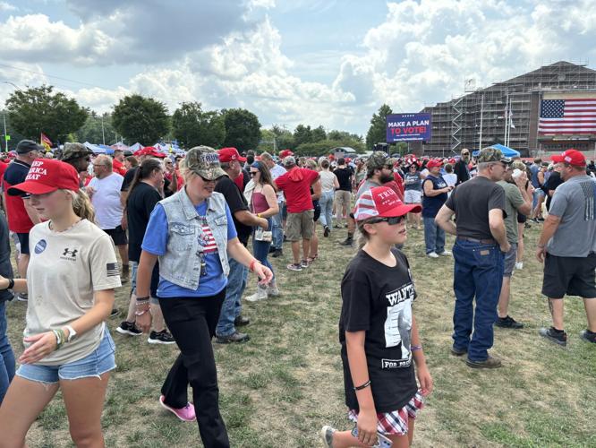 Thousands arrive early for Trump's rally in Harrisburg | News ...