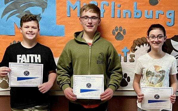 Mifflinburg Middle School Terrific Kids announced | | dailyitem.com