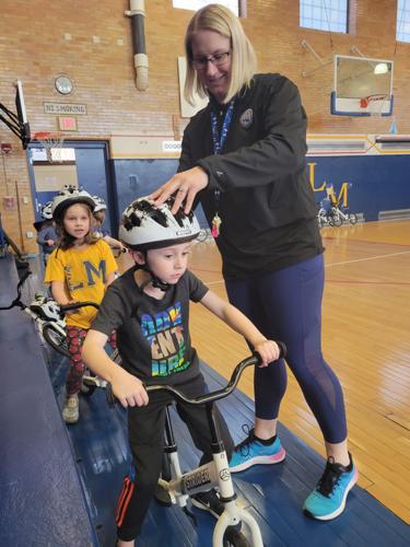 Kindergarten students learning to ride bikes | Local News | dailyitem.com