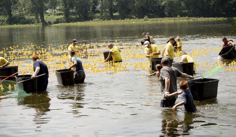 Rubber ducks flood Danville for charity | Local News | dailyitem.com