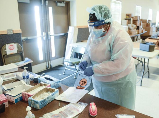 Free COVID test center opens in Union County; 94 screened on first day ...