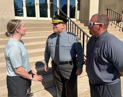 State Police commissioner visits Camp Cadet | News | dailyitem.com
