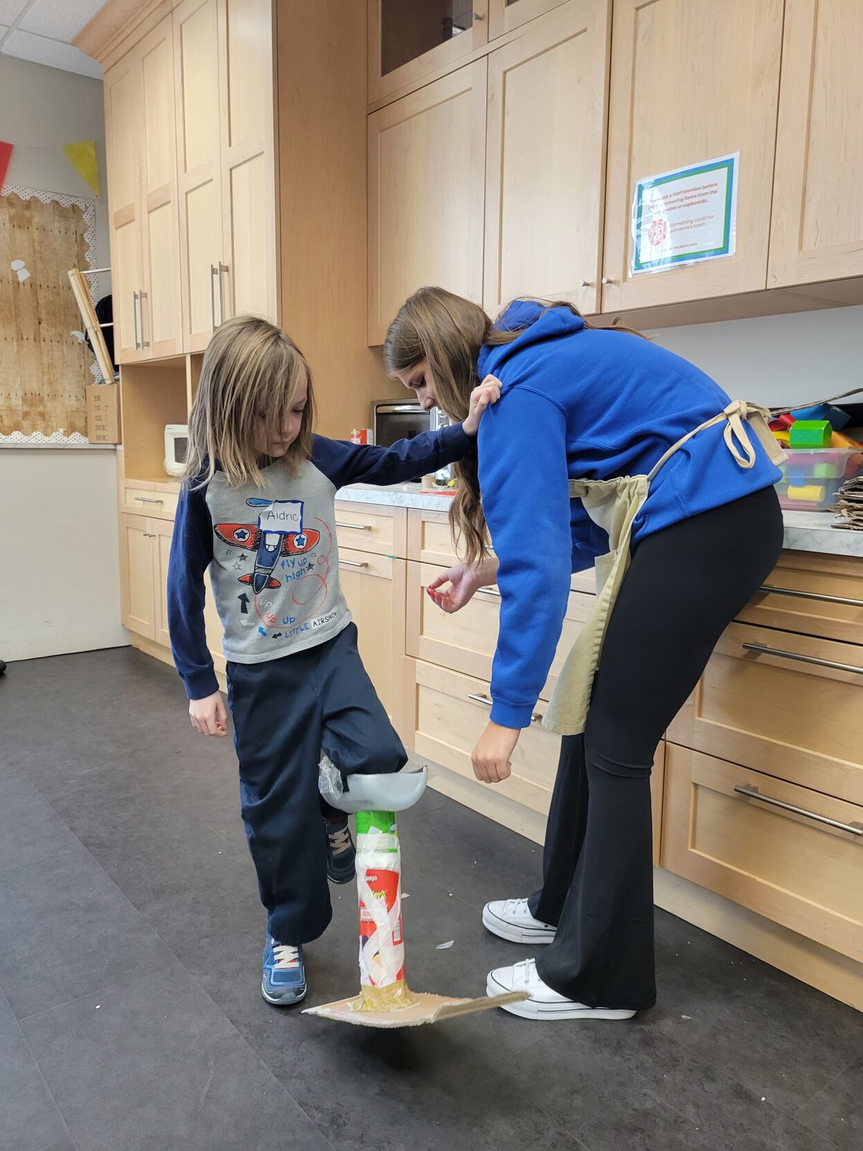 Children build prosthetic leg models at Lewisburg Children's Museum ...