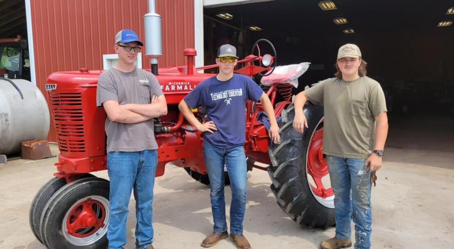 Line Mountain students hope to win state award for tractor restoration ...