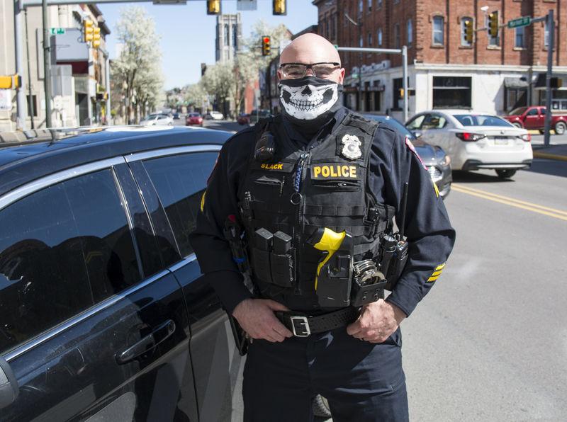 Face masks increase uncertainty for Valley police officers | Snyder ...