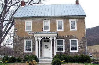 1813 penny in original stone wall dates historic home | News ...