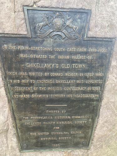 Chief Shikellamy monument rededicated in Union County | News ...