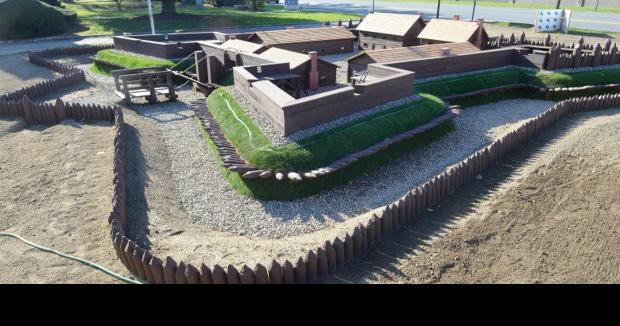 Finishing touches placed at new Fort Augusta model in Sunbury | News ...