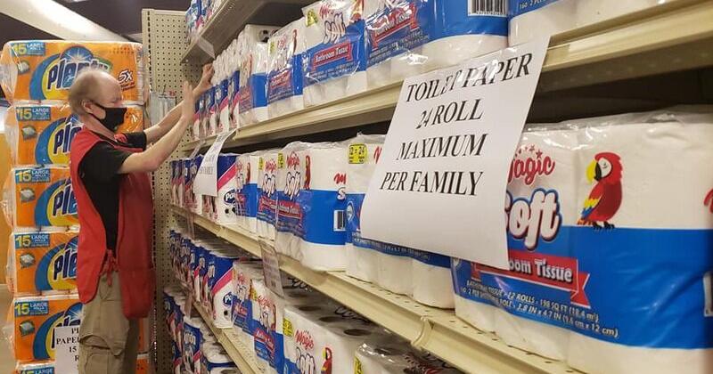 Demand for cleaners, toilet paper surging again in U.S., Valley ...