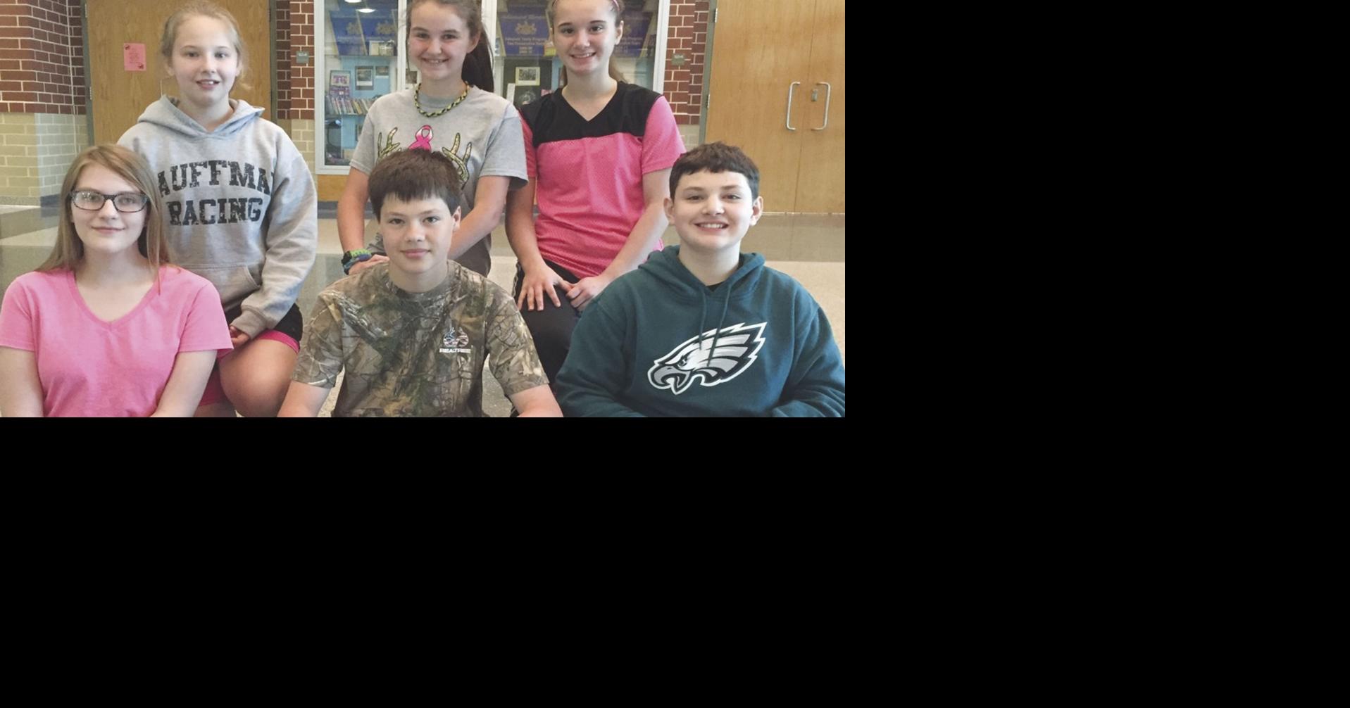 Midd-West Middle School April award recipients | Schools | dailyitem.com