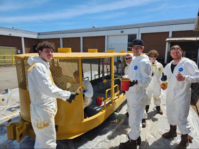 Refurbished mining shuttle on display at AOAA | News | dailyitem.com