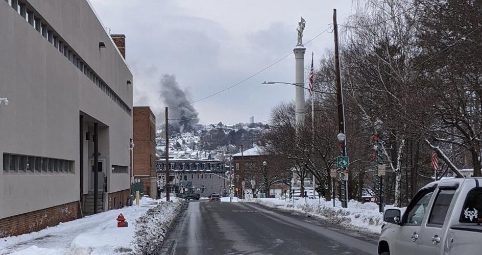 UPDATE Homes destroyed, 2 rescued from roof in Coal Twp. blaze | News ...
