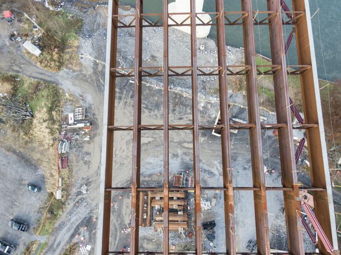 CSVT river bridge 75 percent complete | Snyder County | dailyitem.com