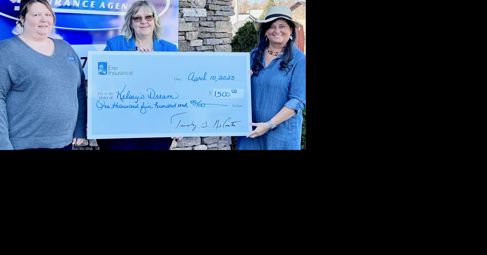 Kelsey's Dream partners with Lawton Insurance Agency | | dailyitem.com