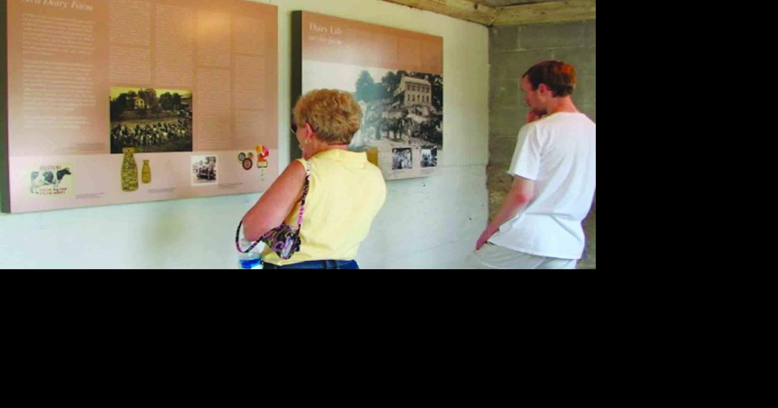 The Dale/Engle/Walker house and farm site features Union County dairy ...