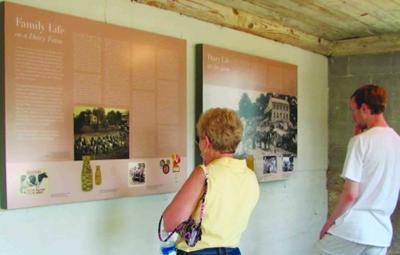 The Dale/Engle/Walker house and farm site features Union County dairy ...