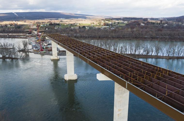 CSVT river bridge 75 percent complete | Snyder County | dailyitem.com