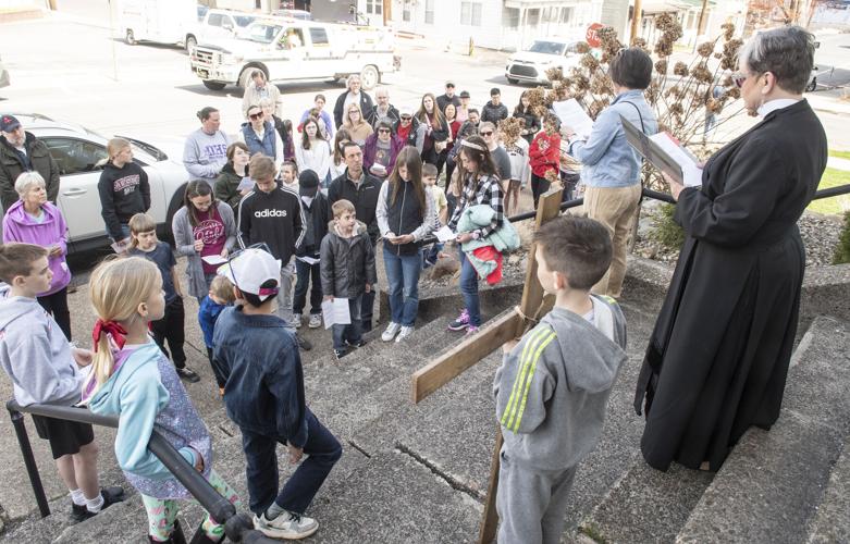 Danville community participates in cross walk tradition | News ...