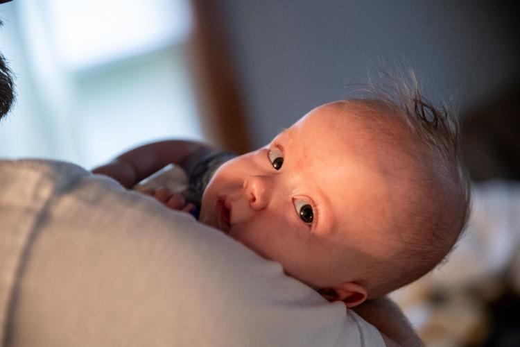 Homecoming: After a hospital stay for all of his 5 months, Bodhi Ward ...