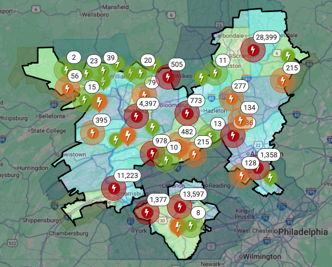 UPDATE Storm causes power outages across Valley | News | dailyitem.com