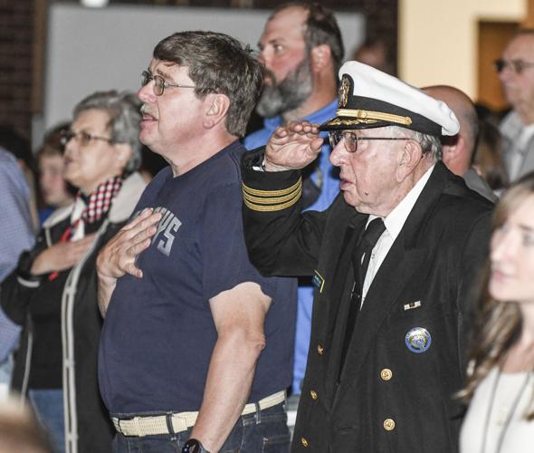 Selinsgrove Middle School Students Salute Veterans at a Patriotic ...