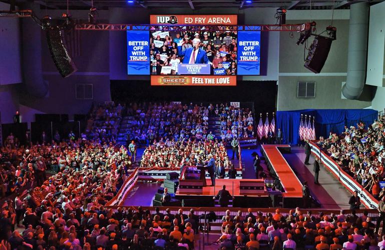 PHOTO GALLERY | Donald Trump Campaign Rally | Indiana, Pa. | Election ...