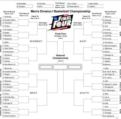 NCAA Tournament study guide: First-round matchups | Sports | dailyitem.com