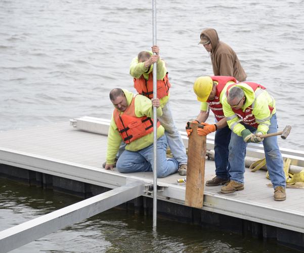 Docks land in Lake Augusta | News | dailyitem.com