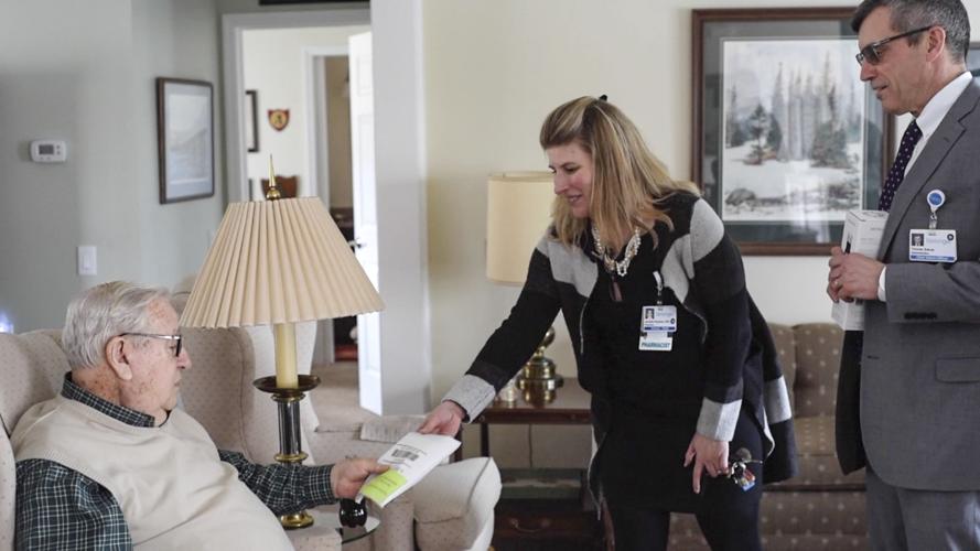 Geisinger administrators visit patients for input on home care | News ...
