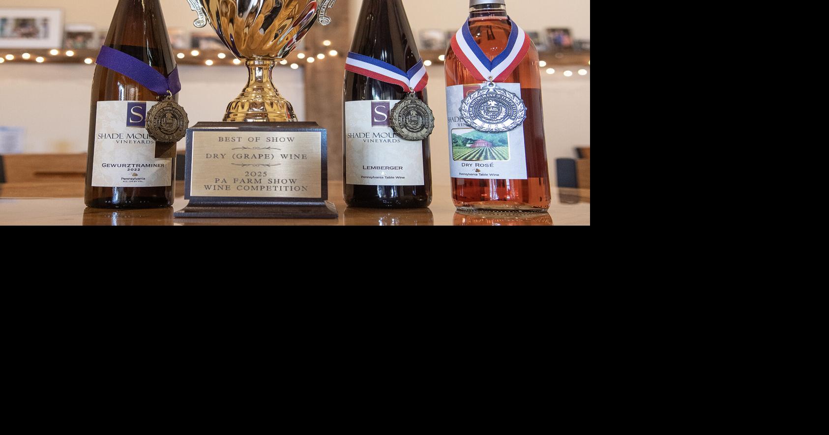 Shade Mountain Winery recipient of several awards at PA Farm Show ...