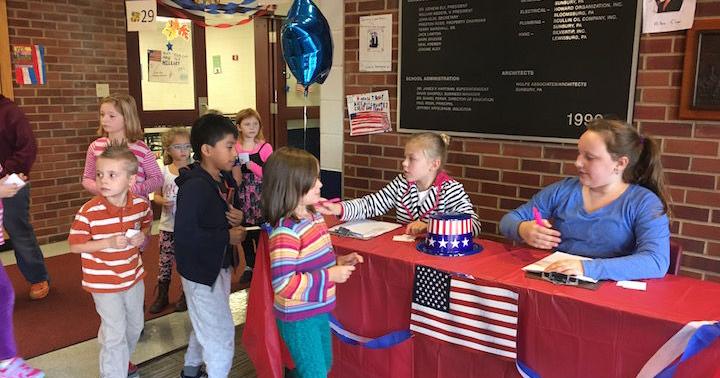 Elementary election encourages kids to participate | News | dailyitem.com