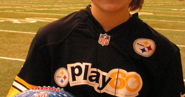 Shambach competes in the NFL Punt, Pass & Kick Team Championship ...