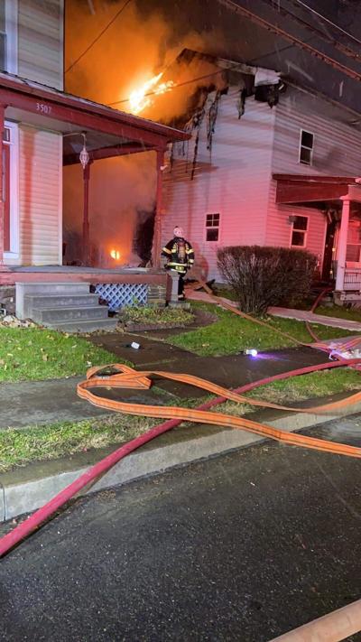 One home destroyed, another saved in late night fire Saturday in ...