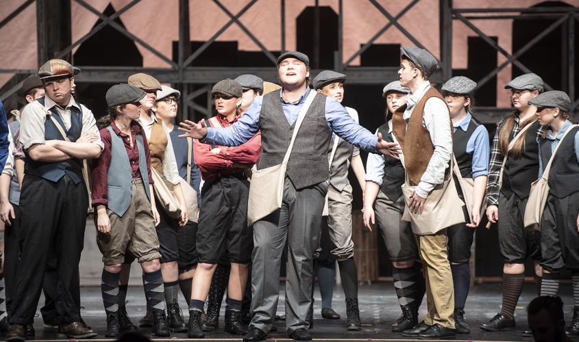 Warrior Run team got the entire district involved in 'Newsies ...