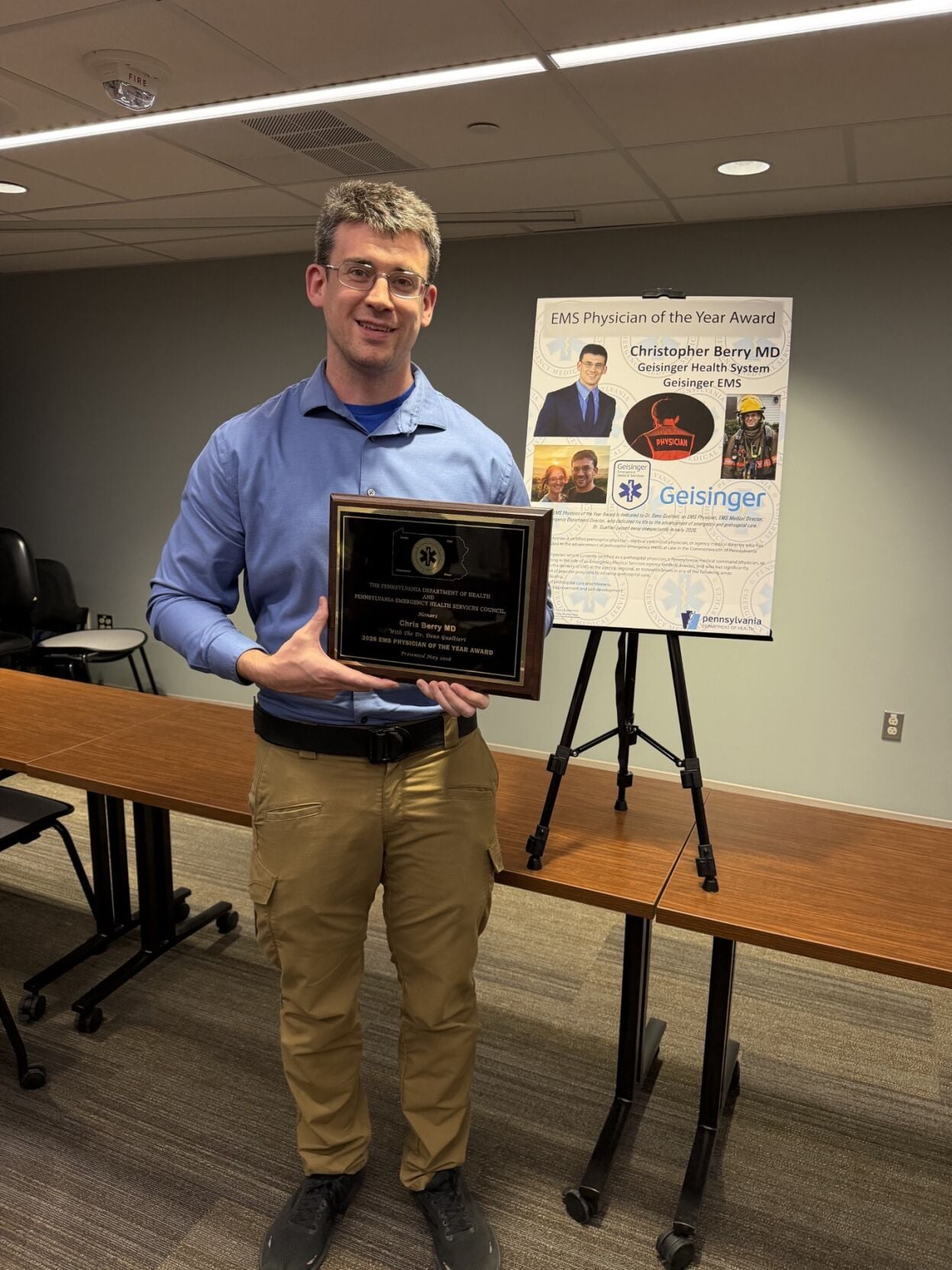 Geisinger doctor earns 2026 state EMS physician of the year award ...