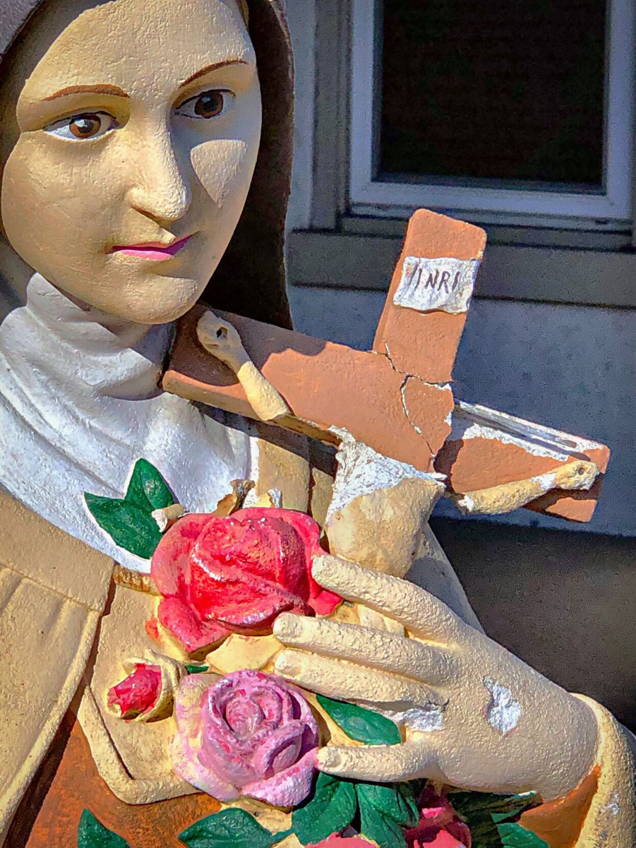 Vandals smash, steal Jesus' head from Saint Teresa statue in Shamokin ...