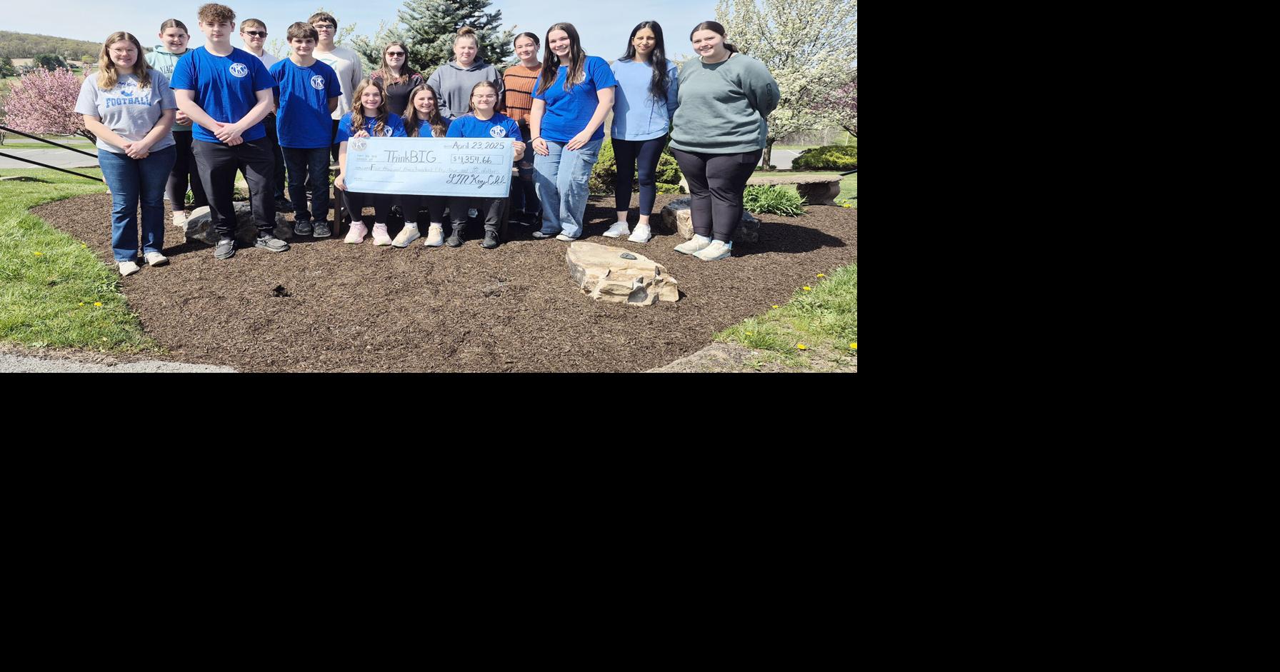 Line Mountain Key Club donates more than $4,300 to ThinkBig Pediatric ...