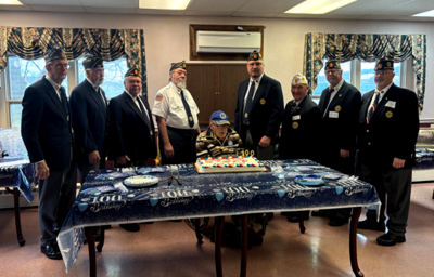 Veteran's 100th birthday celebrated | News | dailyitem.com