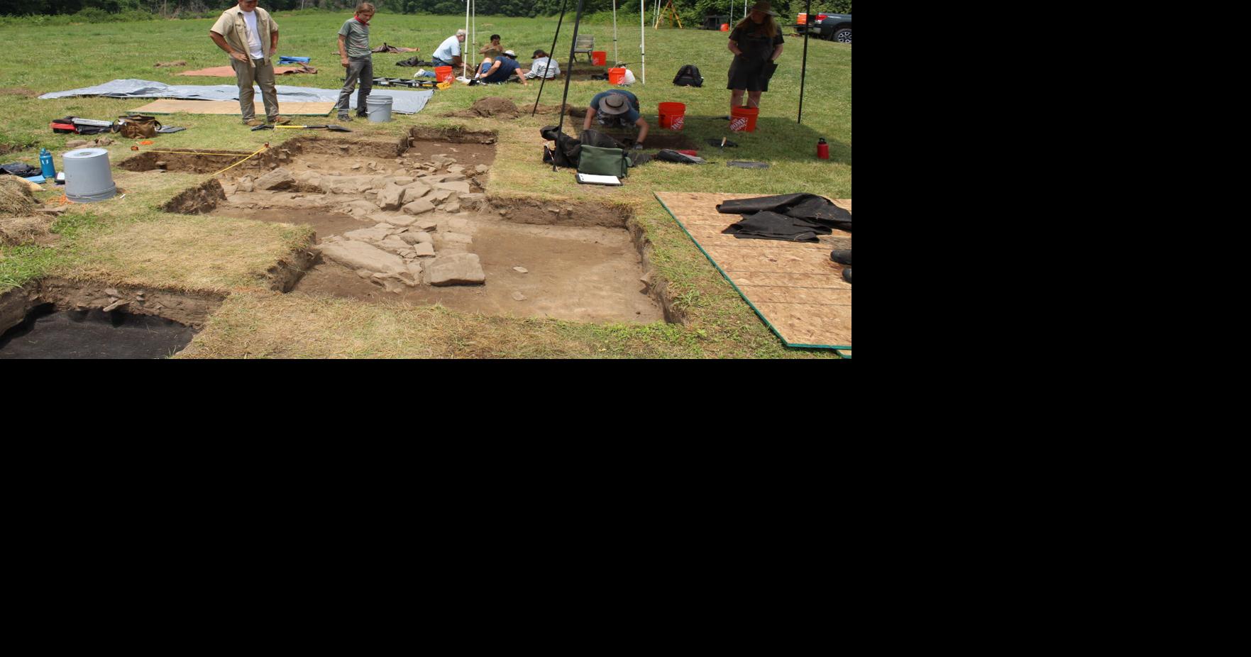 Dig uncovers suspected foundations, relics from French and Indian War ...