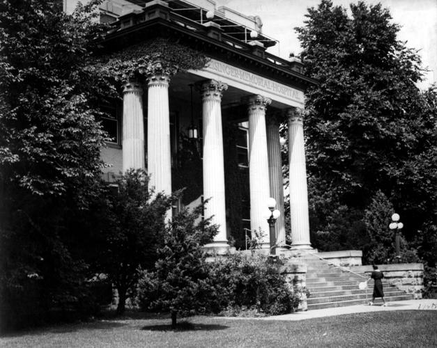 Hidden History: Original pillars, entranceway on display at Geisinger ...