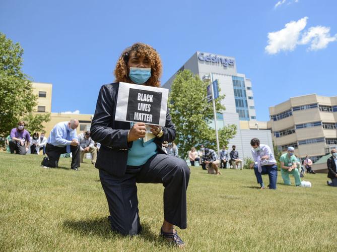 Geisinger employees host moment of silence for George Floyd | Local ...